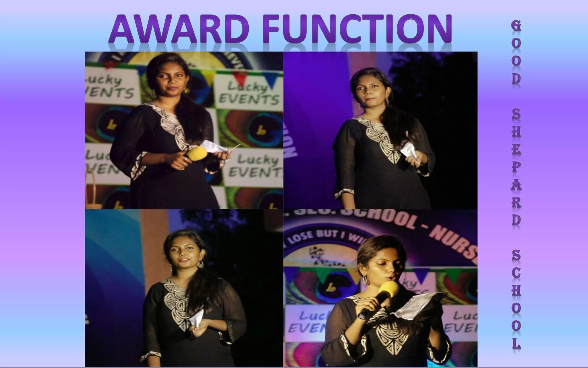 FEMALE EMCEE SHWETHA | PPT