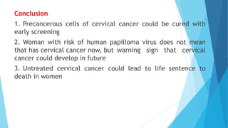 Horological Diagnosis of Cervical cancer.pptx
