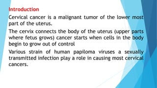 Horological Diagnosis of Cervical cancer.pptx