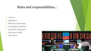 “INTERMEDIARIES IN NEW ISSUE MARKET” | PPTX