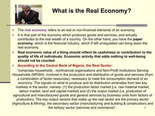 ’Unlocking Real Sector Development: SMEs as Agent of Growth and ...