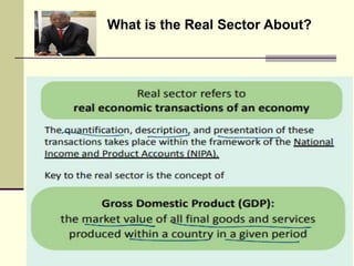 ’Unlocking Real Sector Development: SMEs as Agent of Growth and ...
