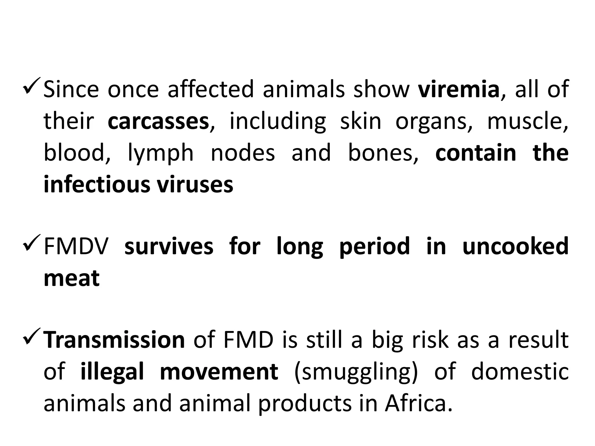 FOOT AND MOUTH DISEASE ( FMD) | PPTX