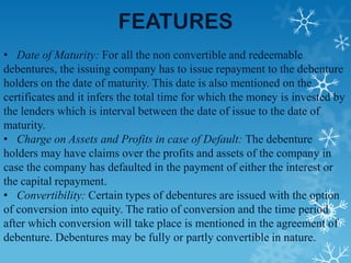 Debentures | PPTX