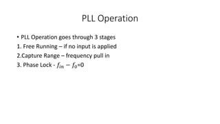 FM demodulation using PLL | PPTX