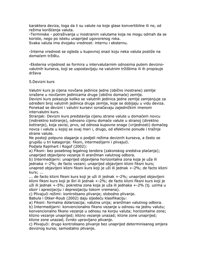 Fm devizno trziste | PDF