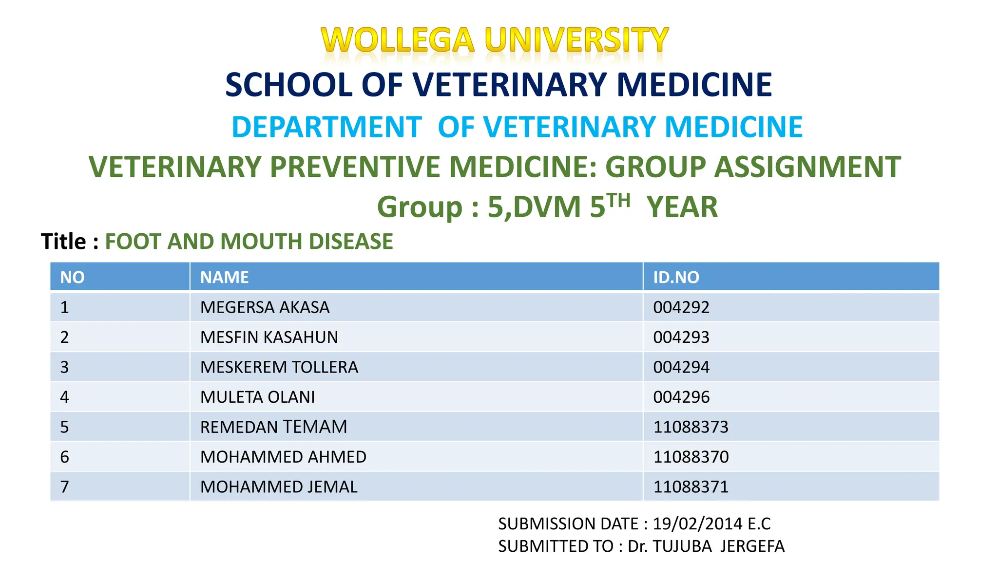 FMD (Foot and Mouth disease) GROUP-5.pptx