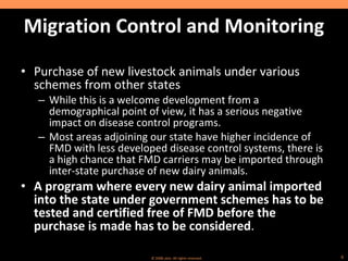 Foot and Mouth Disese control strategies | PPT