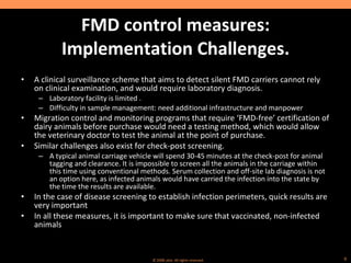 Foot and Mouth Disese control strategies | PPT