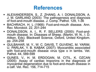 Foot and Mouth Disease | PPTX