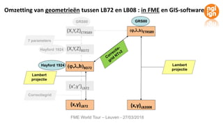 Custom Transformers voor omzetting tussen Lambert72 en Lambert2008 | PDF