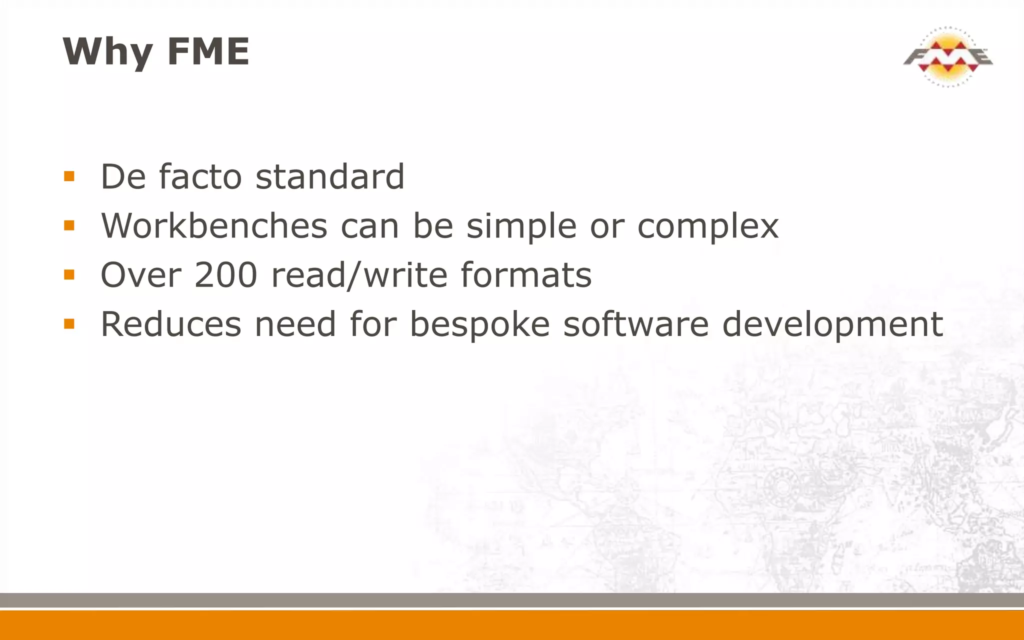 FME 2012 World Tour, Dublin. OSi presentation | PPT