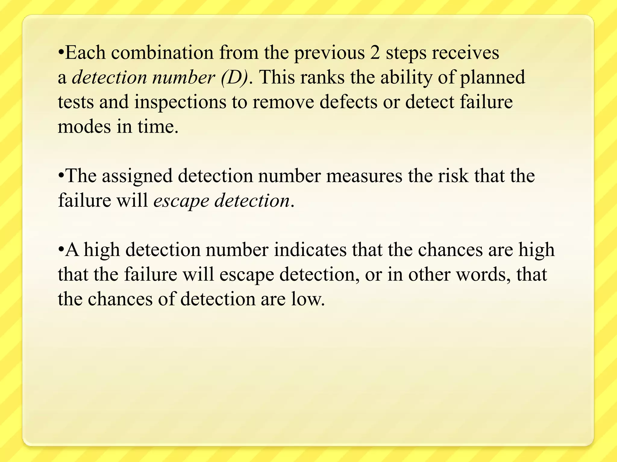 FAILURE MODE EFFECT ANALYSIS | PPTX