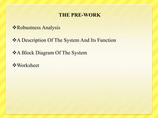 FAILURE MODE EFFECT ANALYSIS | PPTX