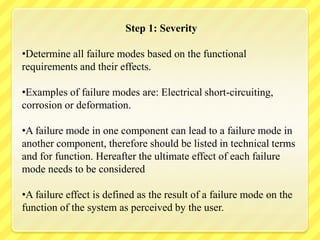 FAILURE MODE EFFECT ANALYSIS | PPTX