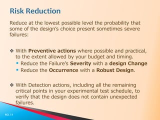 DFMEA: Reduce Design Errors, Time and Cost | PPTX