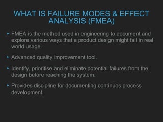 FMEA | PPTX