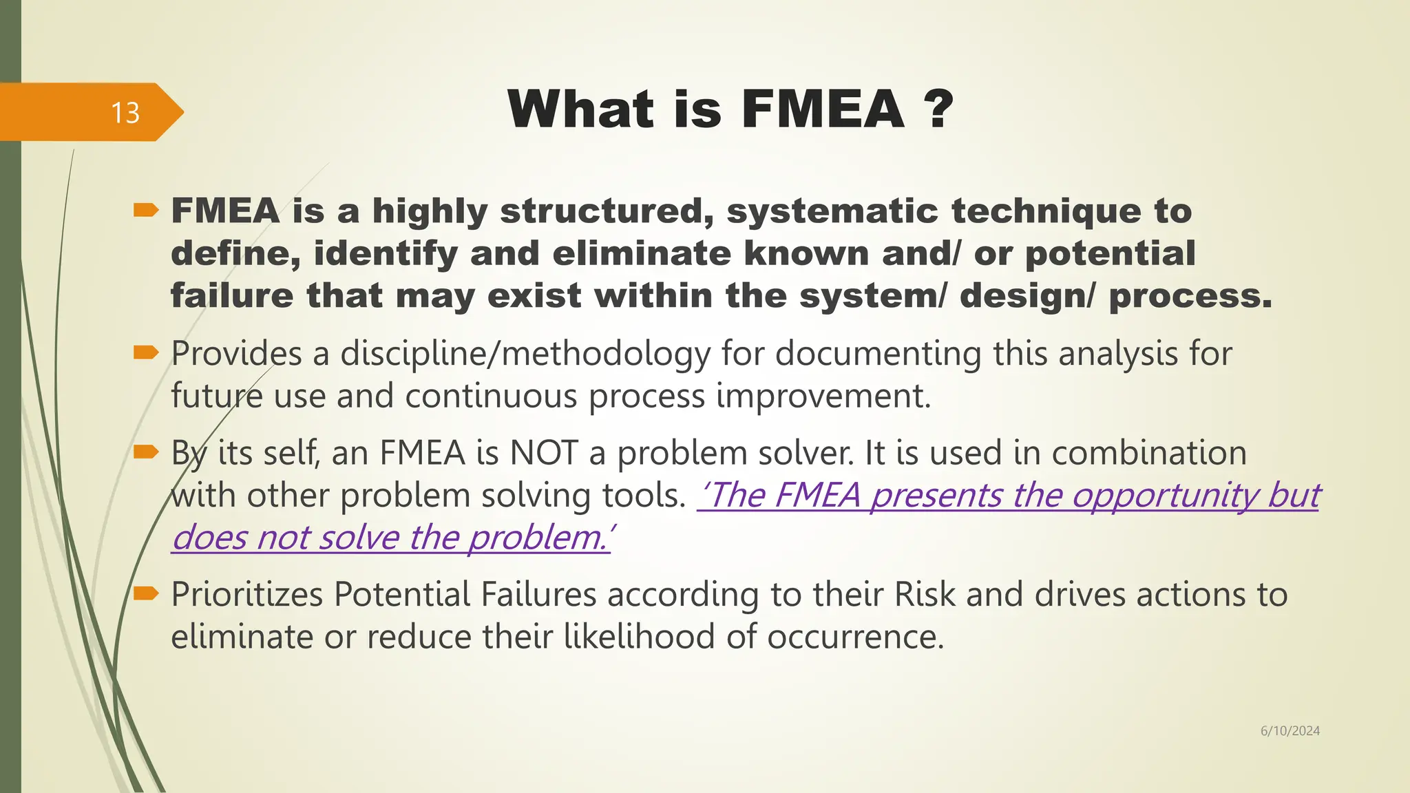 FMEA: A quality risk management tool..pptx