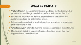 FMEA: A quality risk management tool..pptx