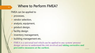 FMEA: A quality risk management tool..pptx