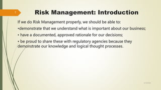 FMEA: A quality risk management tool..pptx