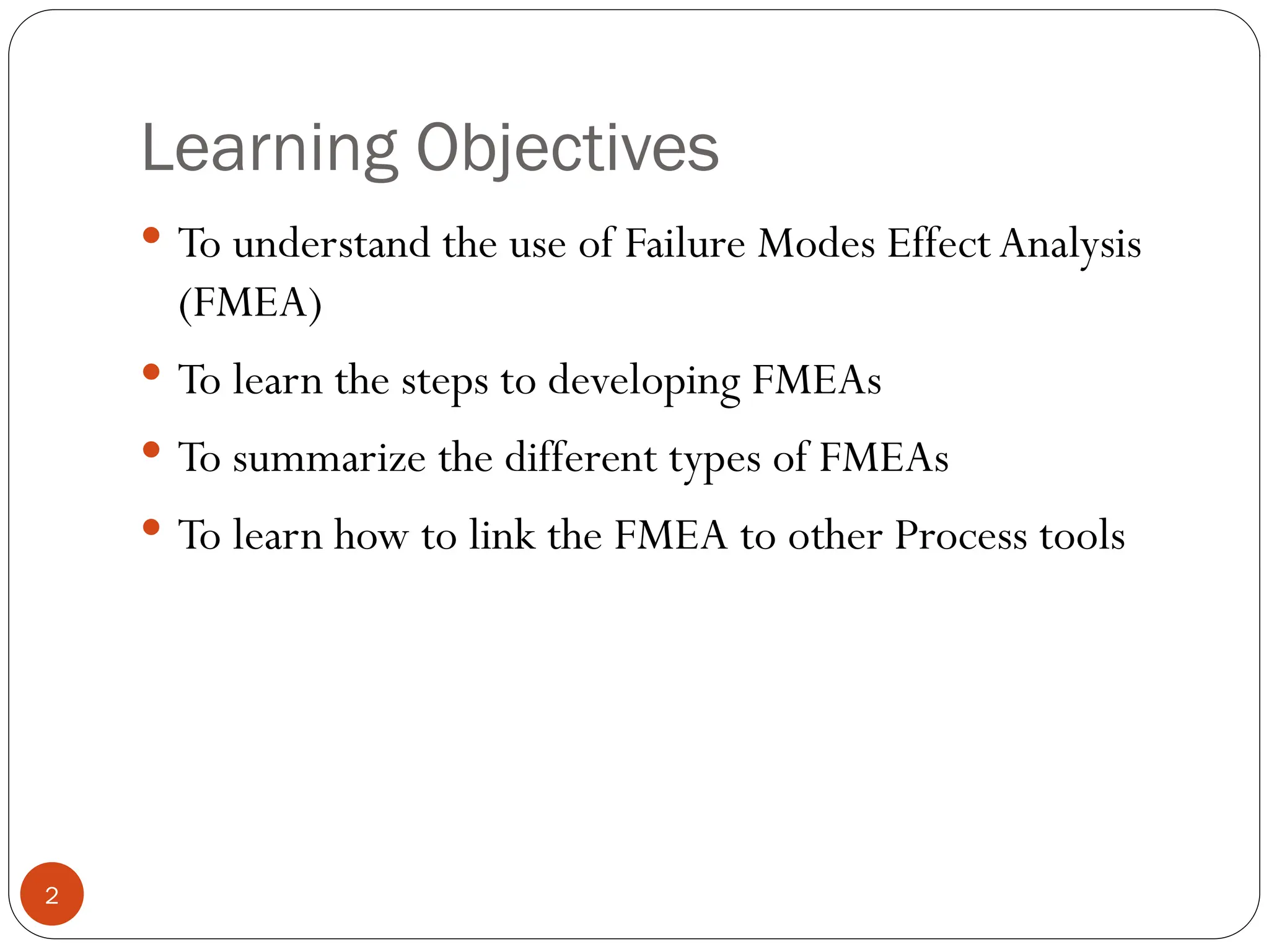 Failure Mode Effect Analysis, Steps to do FMEA | PPT