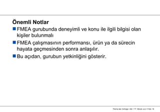 Fmea tr (v1) | PPT