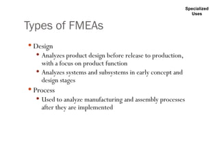 fmea1 pfmea analysis overview introduction .ppt