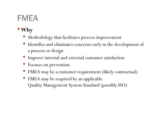 fmea1 pfmea analysis overview introduction .ppt