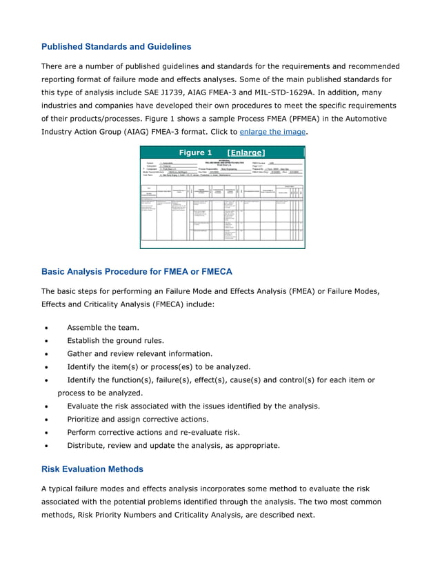 Fmea basics | PDF
