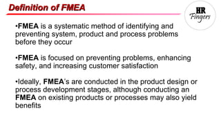 FMEA Basic | PDF