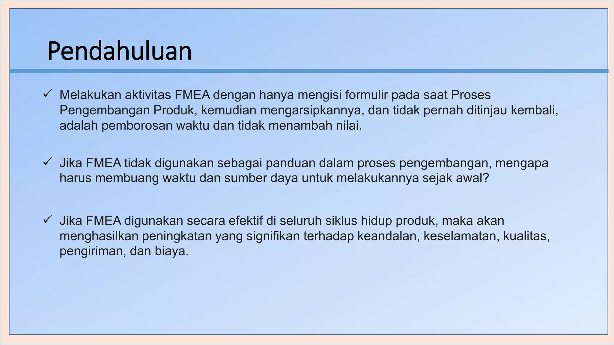 Fmea, definis dan konsep | PDF