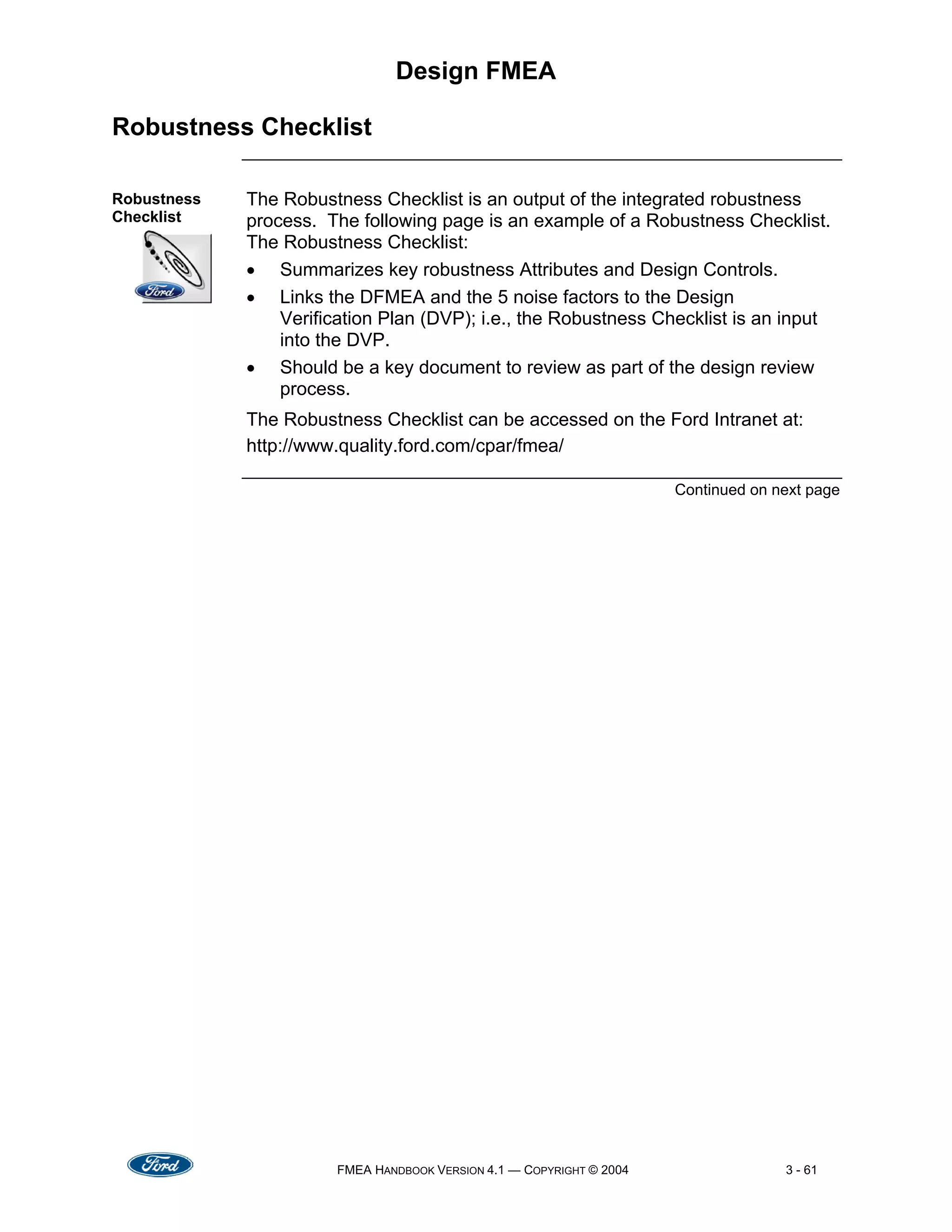 Fmea Handbook V4.1[1][1] | PDF