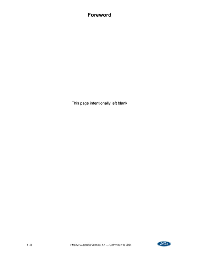 Fmea Handbook V4.1[1][1] | PDF