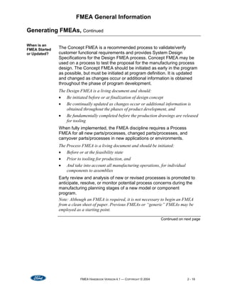 Fmea Handbook V4.1[1][1] | PDF