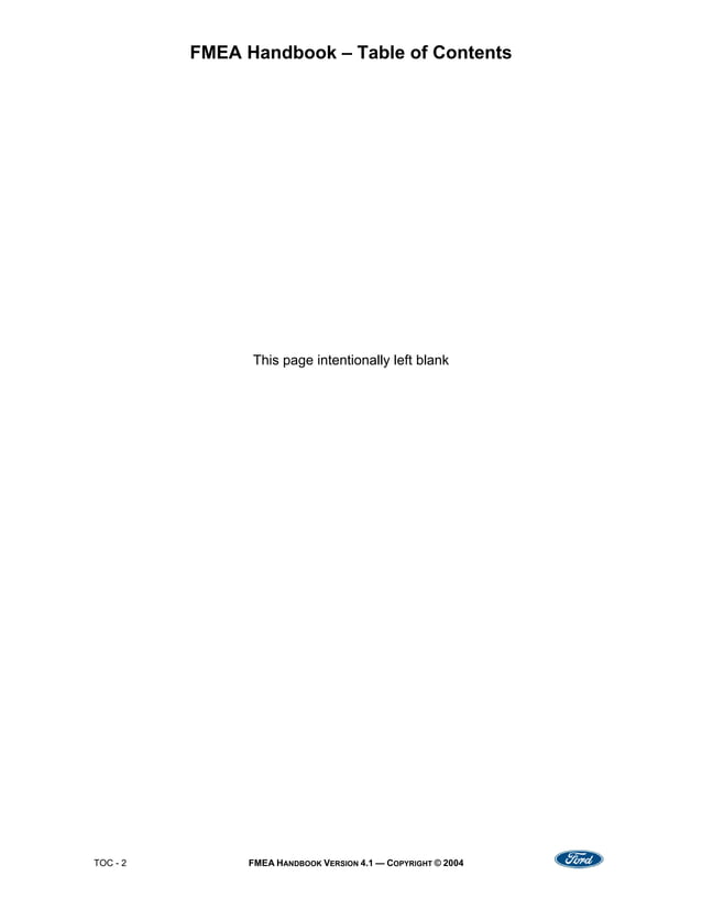 Fmea Handbook V4.1[1][1] | PDF