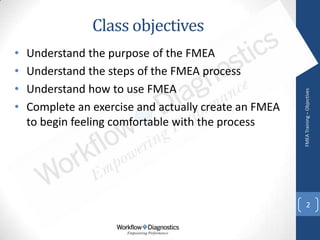 FMEA training for Healthcare - Sample | PDF