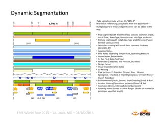 FME and Linear Referencing - Keeping the Product in the Pipelines | PDF