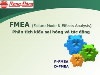 Failure Mode and Effective Analysis .ppt