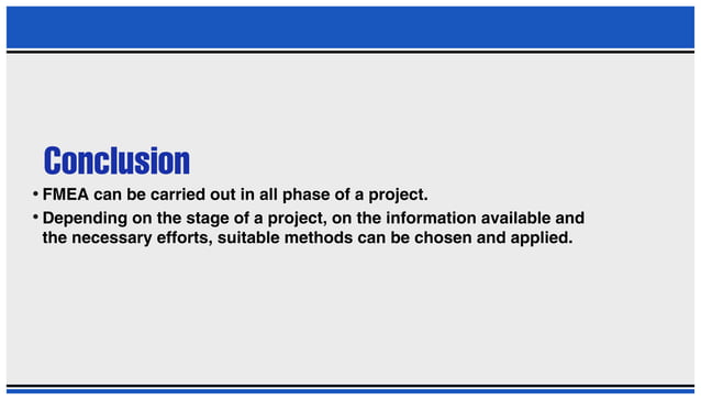 PPT ON FALIURE MODE AND EFFECT ANALYSIS (FMEA) | PDF