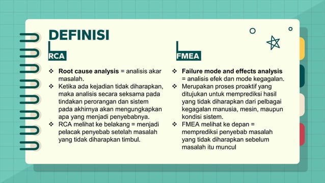 MATERI FMEA & RCA -ANALISIS AKAR MASALAH.pptx