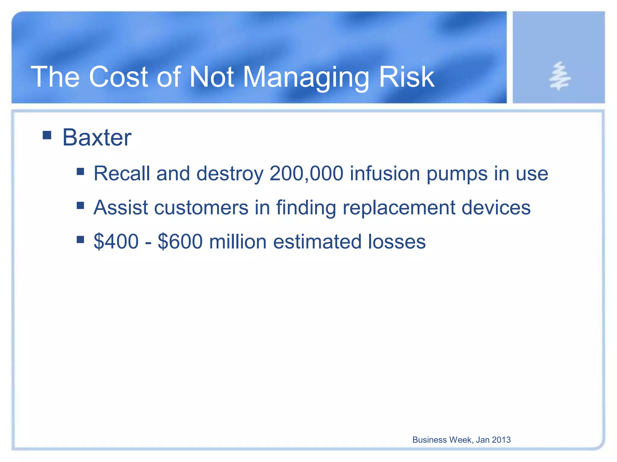 FMEA RCA Risk Management webinar | PPTX