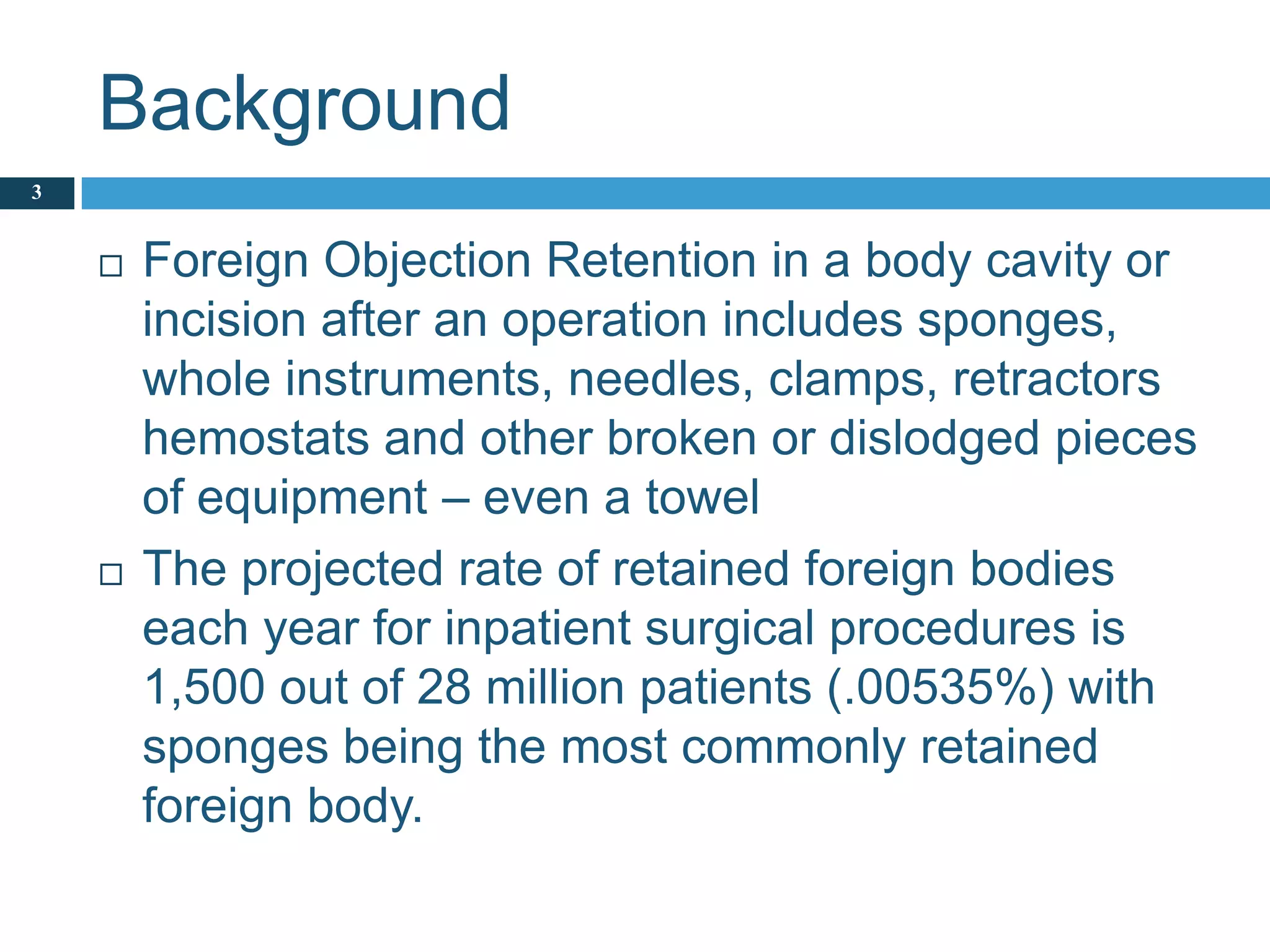Fmea Sponge Retention Mpb 041710 | PPTX | Infectious Diseases ...