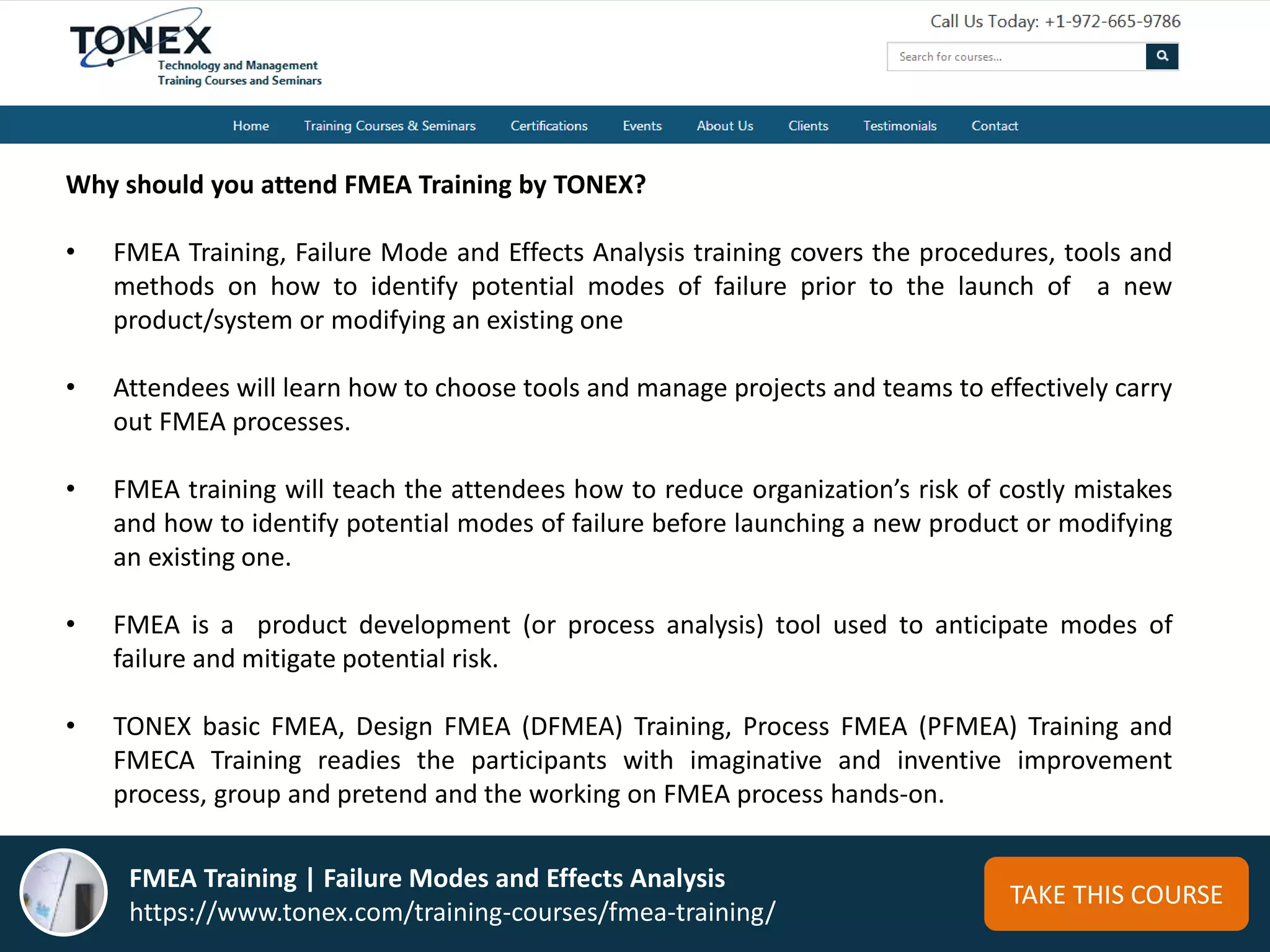 FMEA Training, Failure Modes and Effects Analysis | PPTX