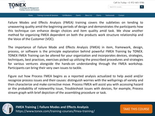 FMEA Training, Failure Modes and Effects Analysis | PPTX