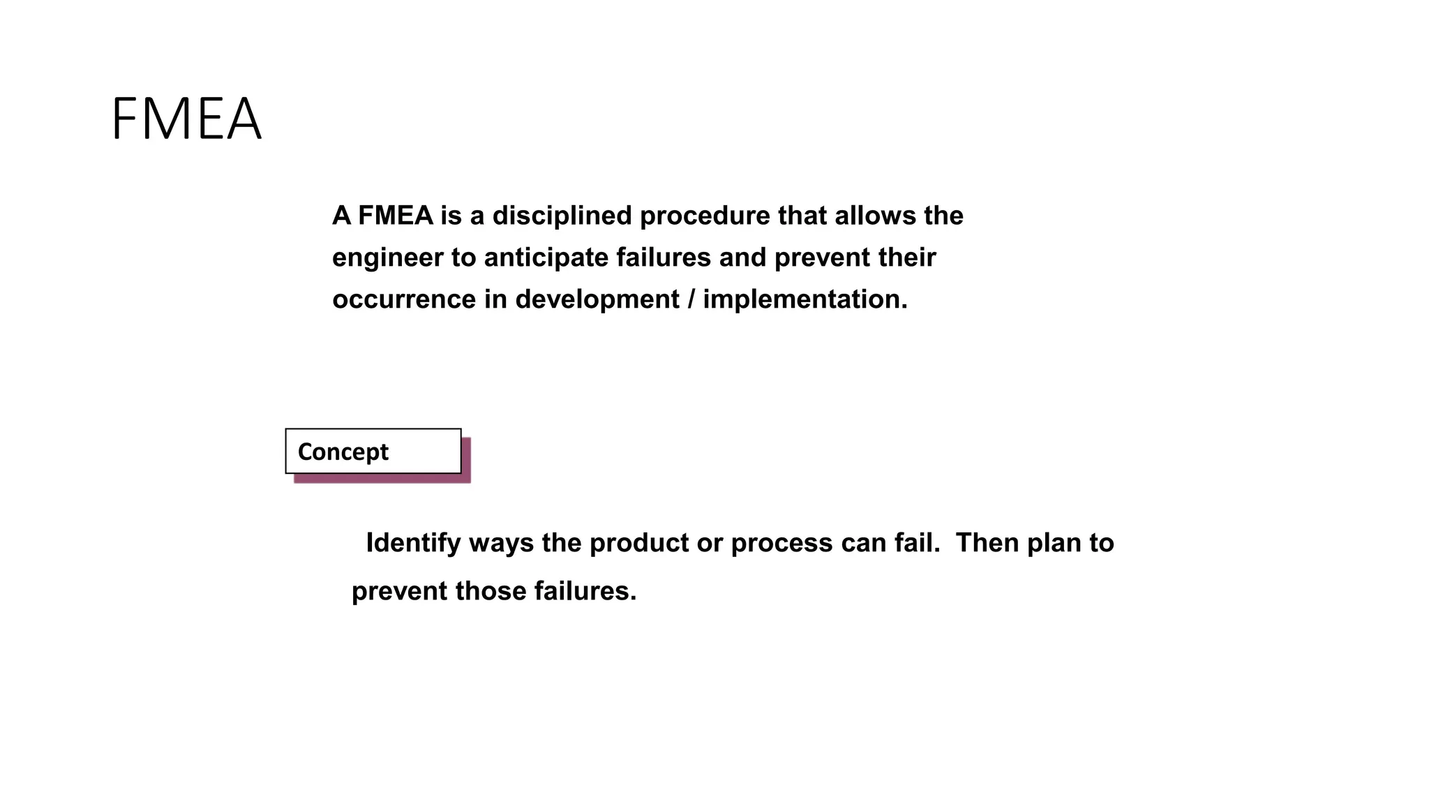 Fmea v1 | PPT