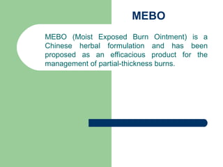 MEBO Ointment | PPT