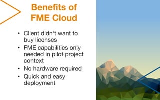 FME Cloud as Engine for New Mobility Ideas | PPT