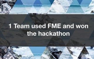 FME Cloud as Engine for New Mobility Ideas | PPT