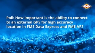FME 2021.2: Conquer New Data Challenges with FME Cloud and FME Mobile | PPT